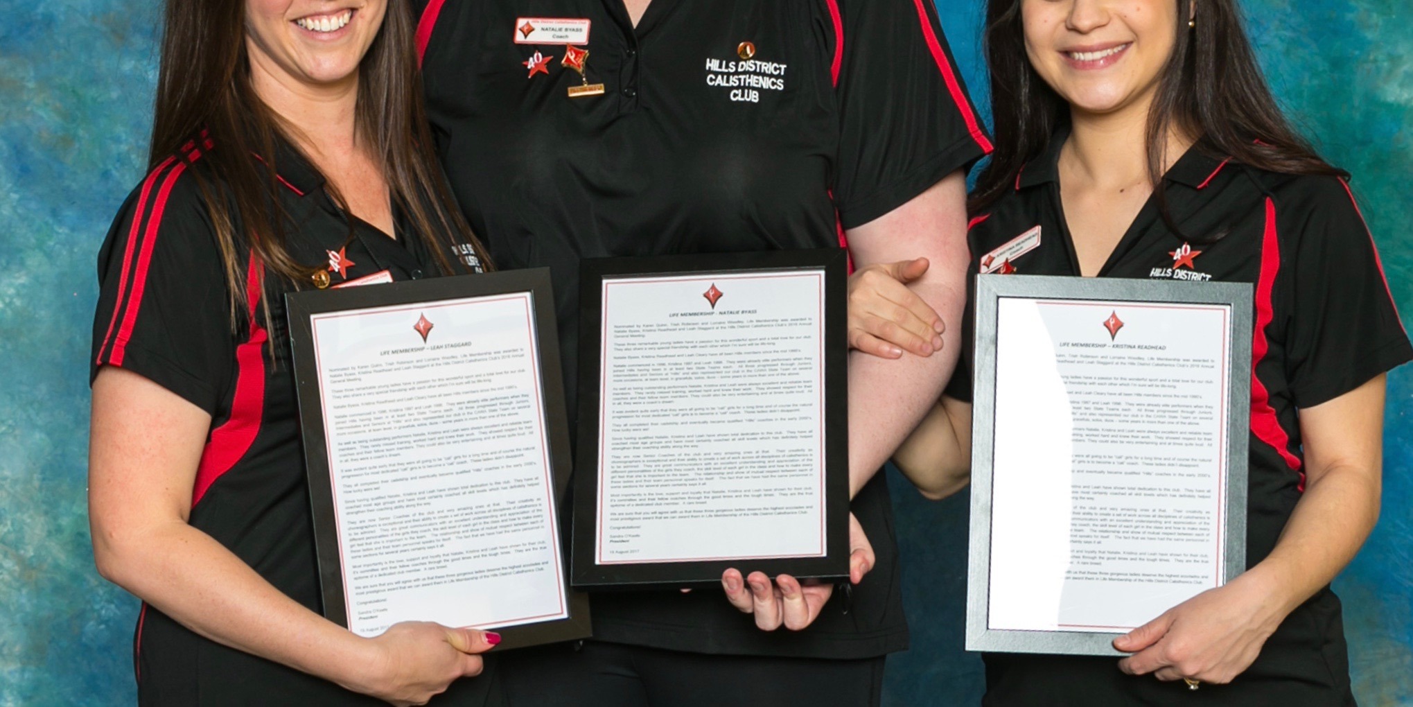 Life Members - Hills Calisthenics